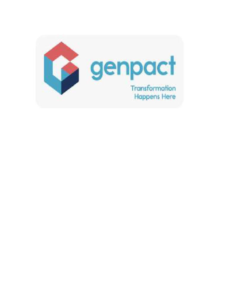 Genpack Assesment | PDF