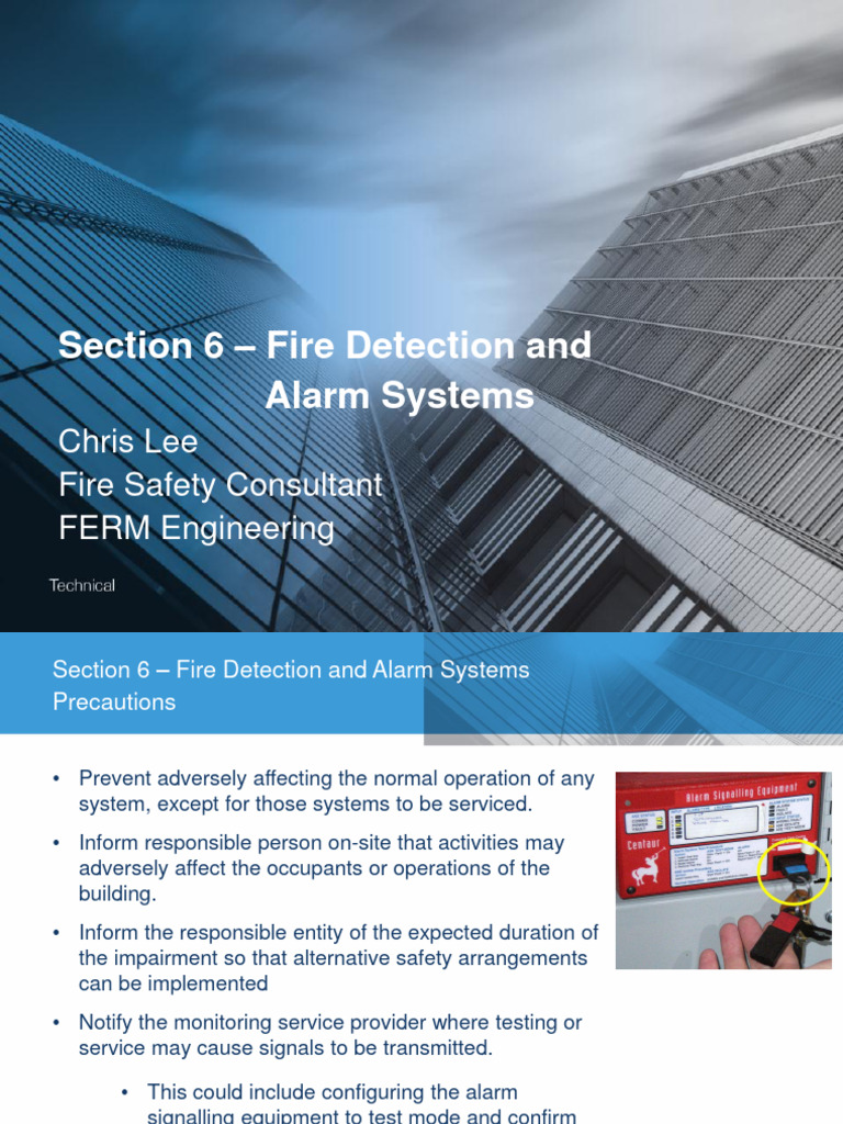 Fire Testing Monthly 5 Yearly Ewis Testing | PDF | Sensor | Safety