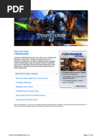 Starcraft 2 Keyboard Shortcuts Guide | PDF | Keyboard Shortcut | Human ...