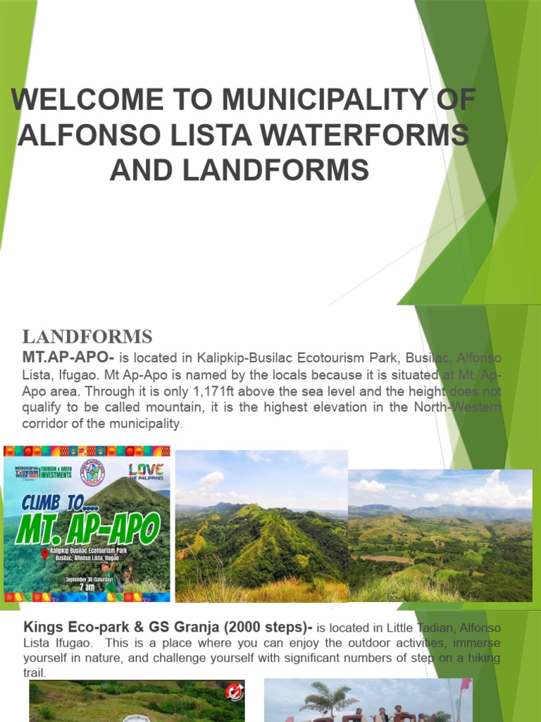 Mun. of Alfonso Lista | PDF