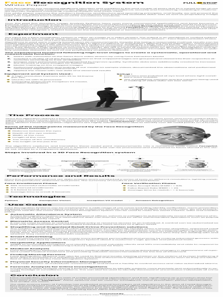 Face Recognition System Whitepaper Pdf