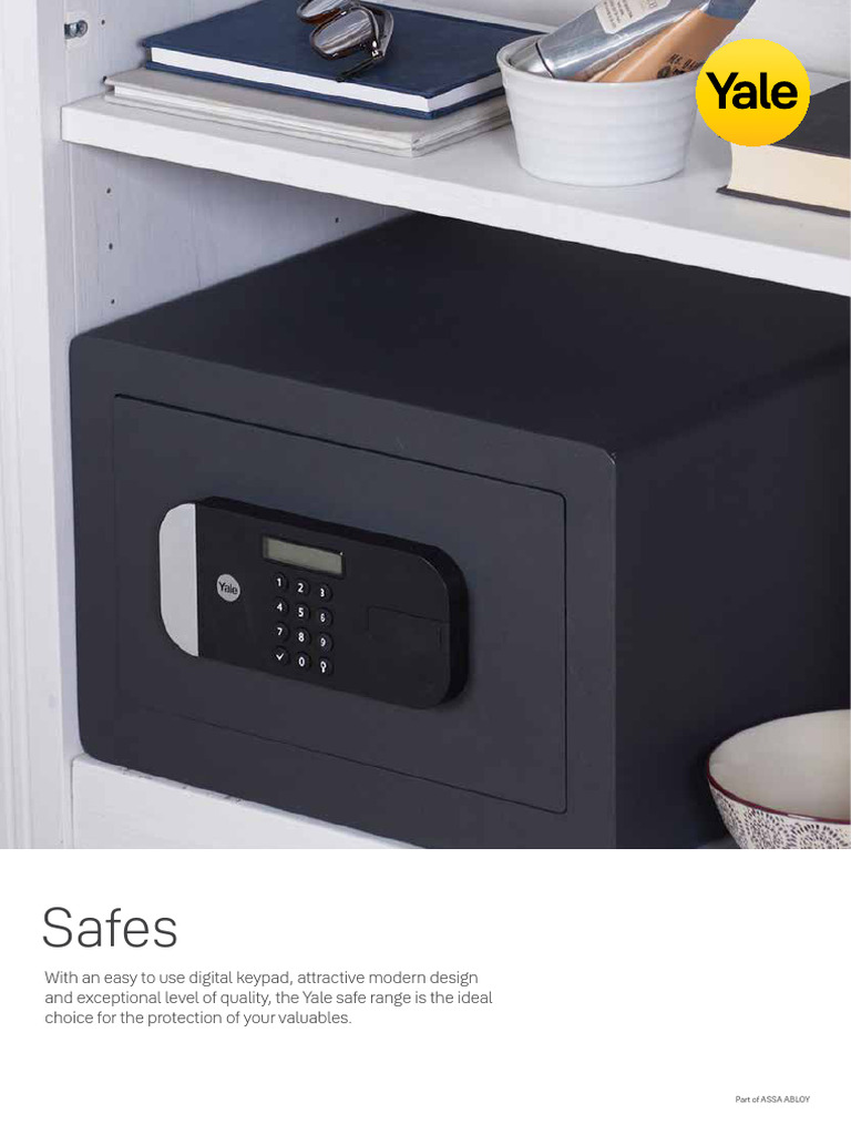 Yale Safes Catalogue | PDF | Door