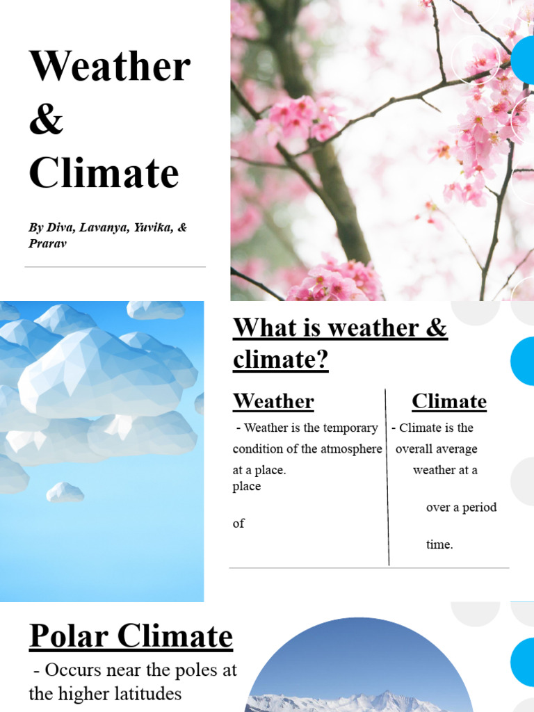 Weather and Climate Debate Project | PDF | Climate | Ice Age
