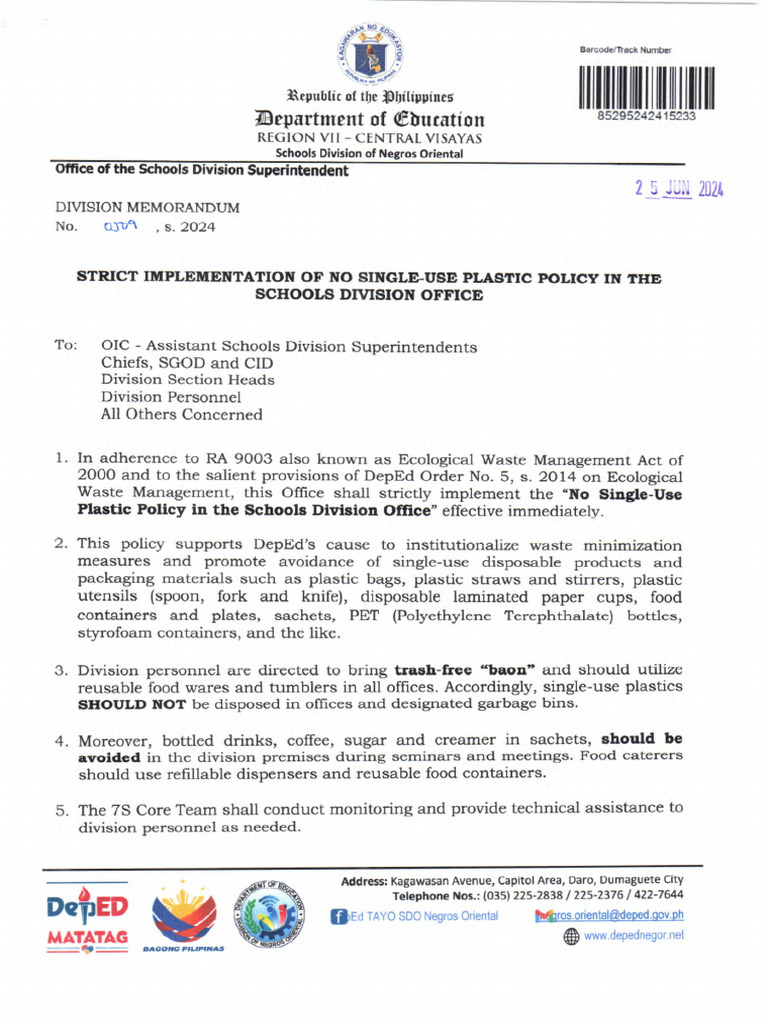 dm_no._0509_s._2024_strict_implementation_of_no_single-use_plastic_policy_in_the_schools ...