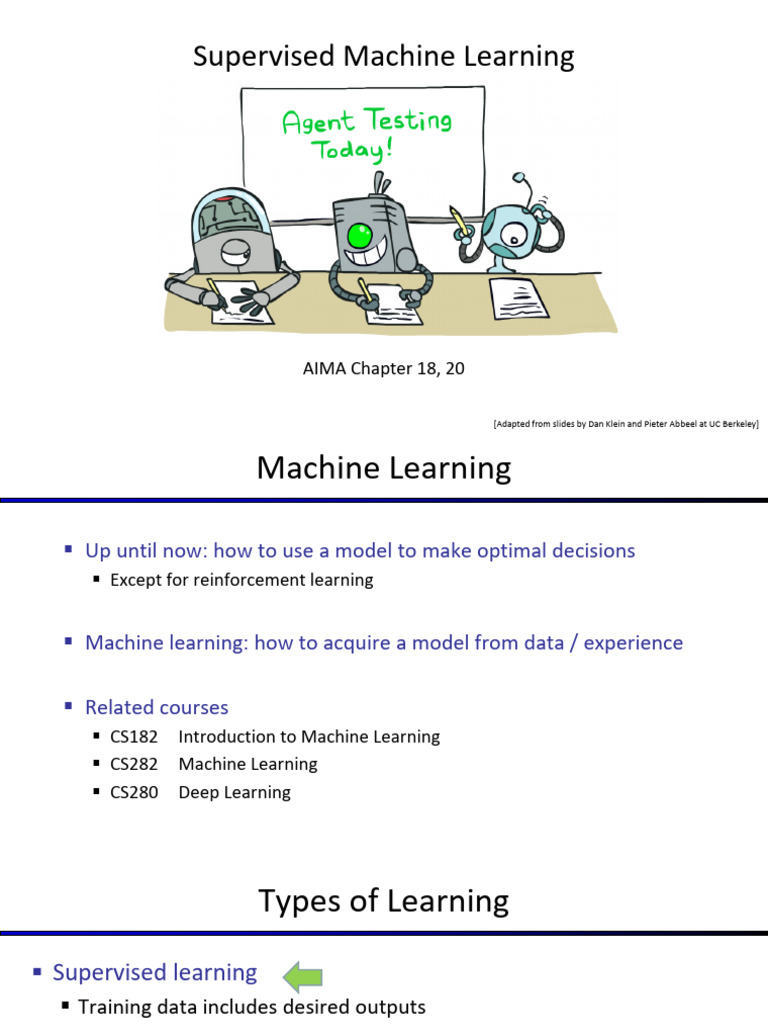 14 Supervised machine learning | PDF | Least Squares | Statistical Classification