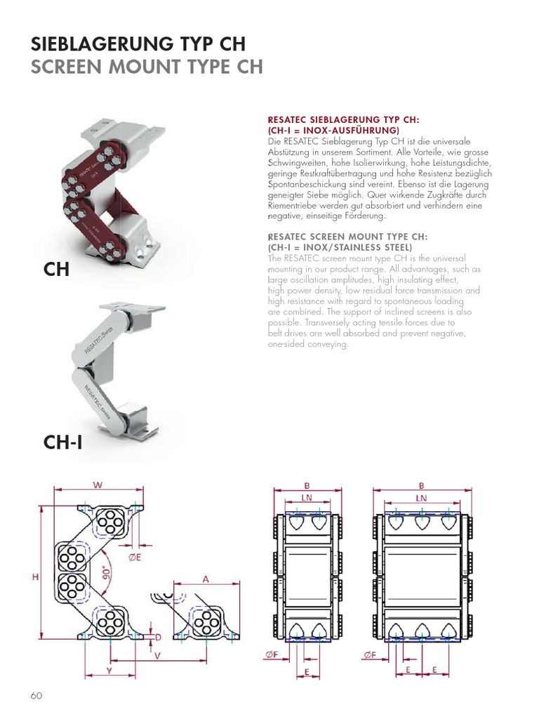 Resatec Sieblagerung CH CH-I | PDF