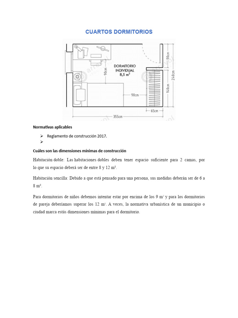 Cuartos Dormitorios | PDF