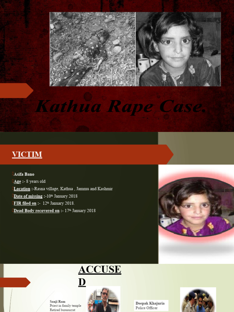 Asifa Bano: Kathua Case Overview | PDF | Crimes | Crime & Violence