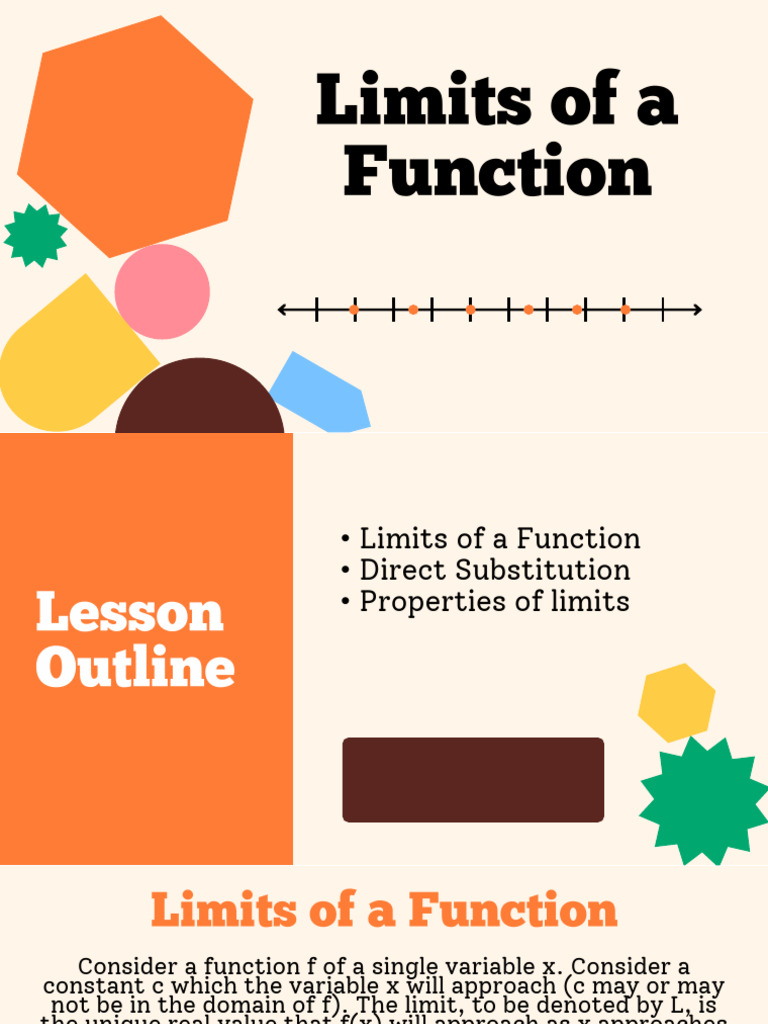 Limits of A Function | PDF | Function (Mathematics) | Mathematical Concepts