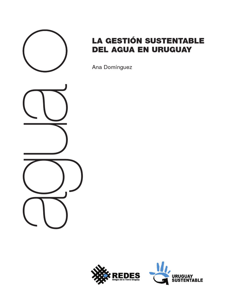 Gestión Sustentable Del Agua Pdf Agua Eutrofización