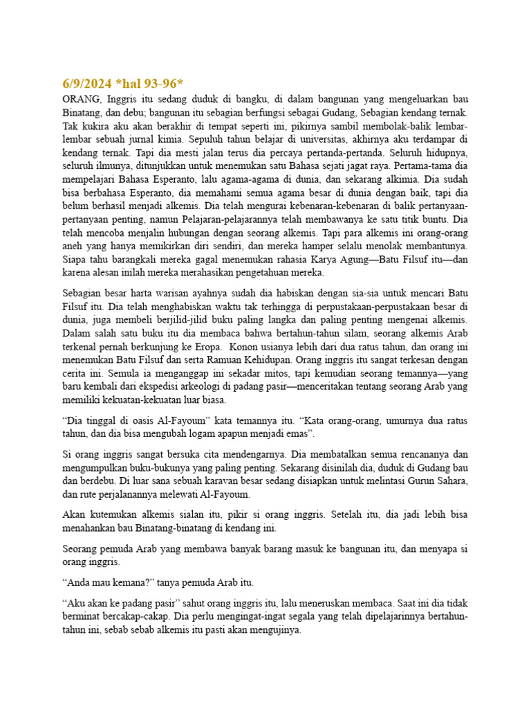 Catatanku Pada Tanggal 6 9 2024 | PDF