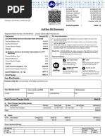 Jiofiber Postpaid Bill Format | PDF | Invoice | Banking Technology
