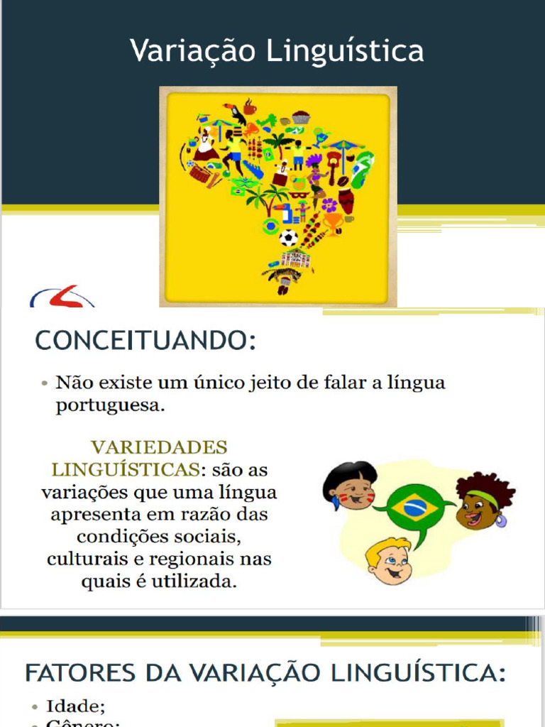Variação Linguística | PDF