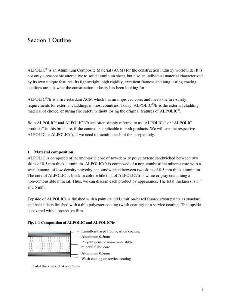 1 Outline | PDF | Thermal Expansion | Sheet Metal