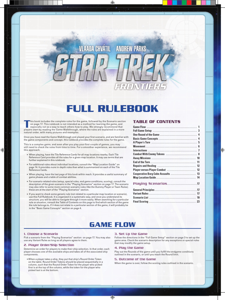 STF-Rulebook | Download Free PDF | Dominion (Star Trek)