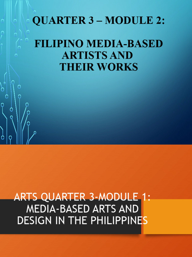 Q3 Media Based Art Design in The Phil | PDF