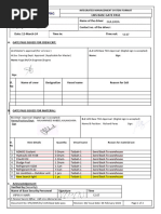 Material Movement Gate Pass Guidelines | PDF | Warehouse | Saudi Arabia