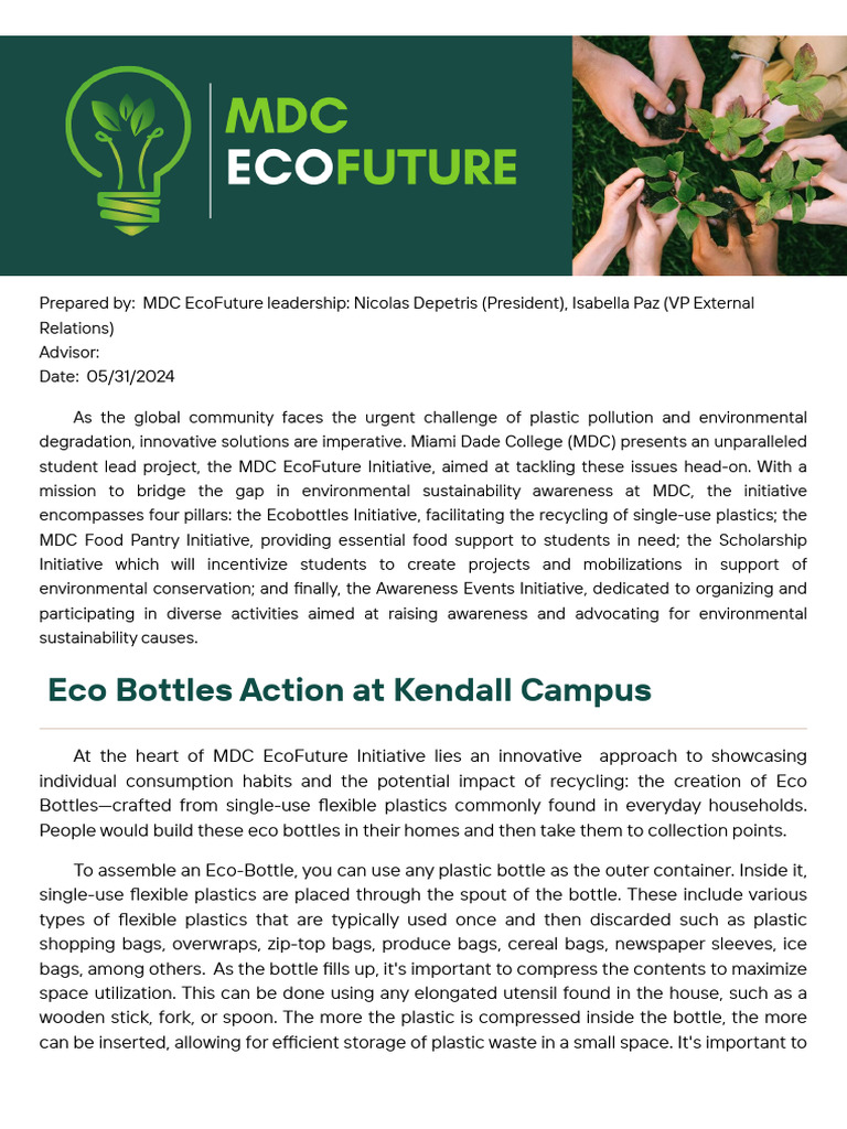 About MDC EcoFuture Inicitive | Download Free PDF | Recycling ...
