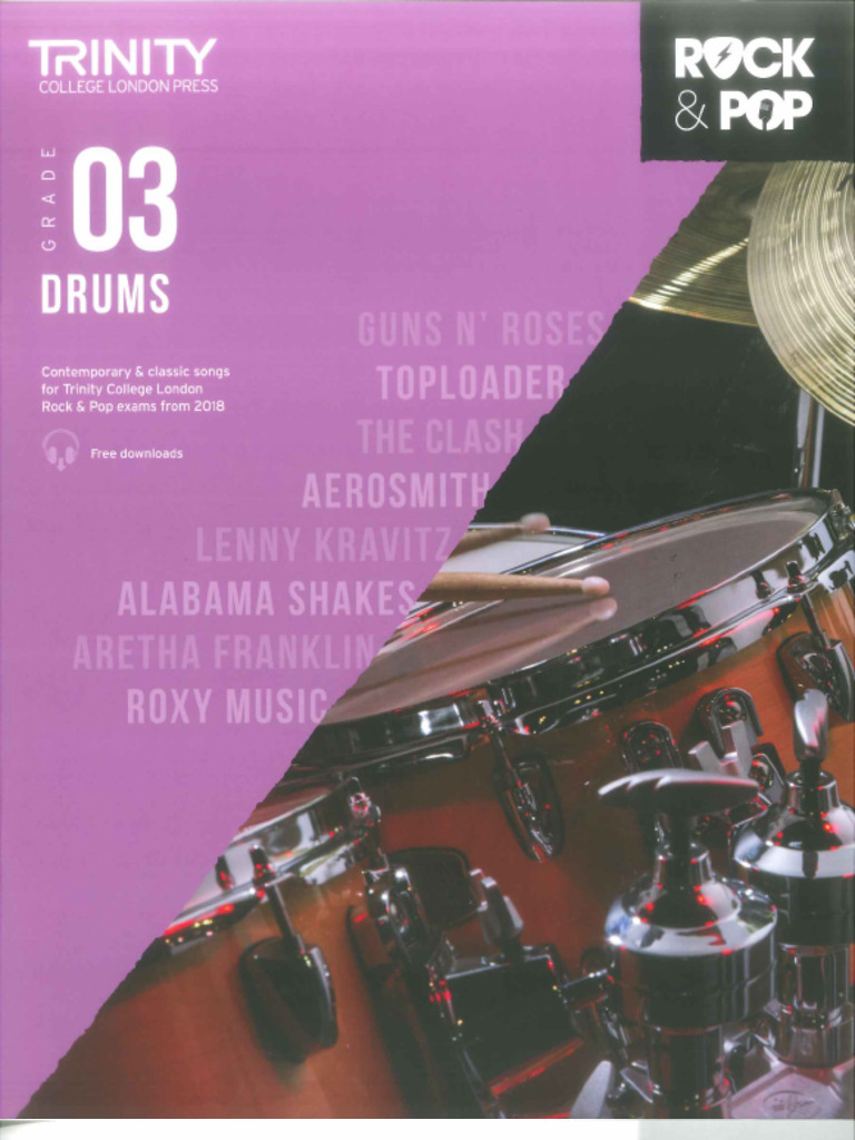 Trinity Drums Grade 3 | PDF