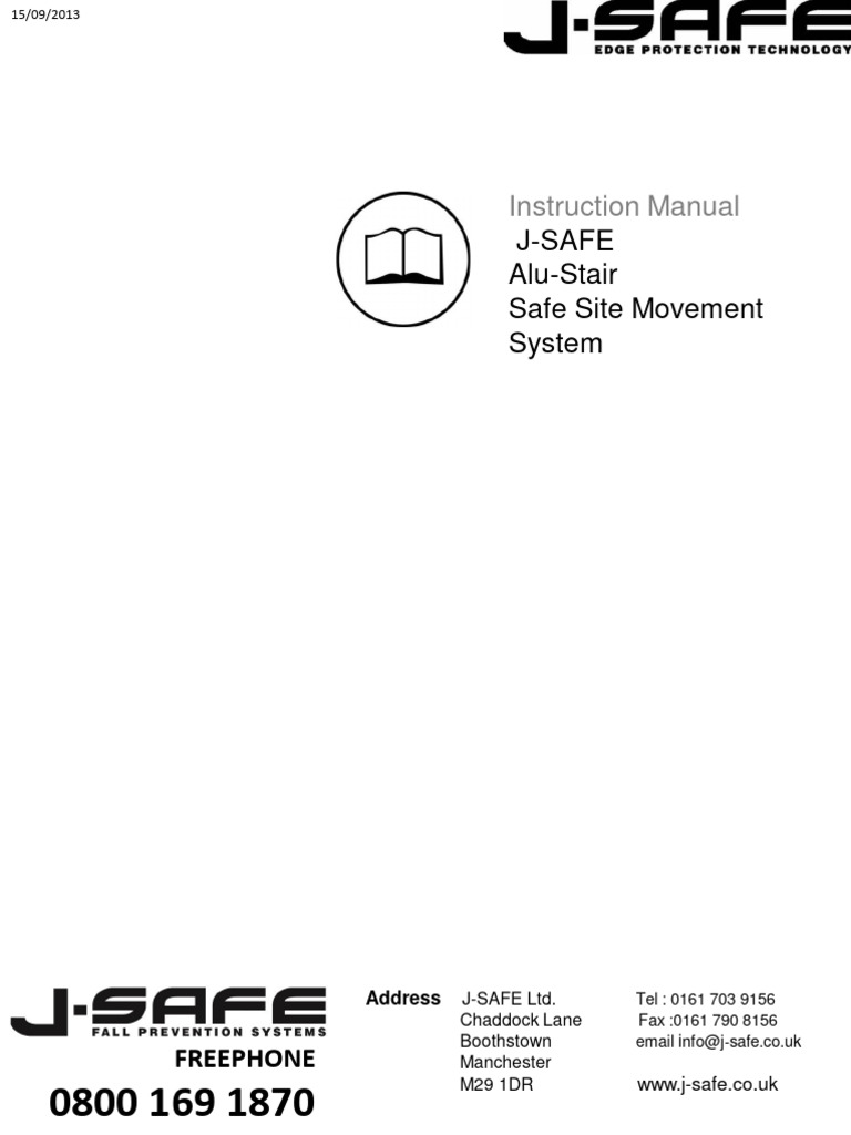 Instruction-manual-Alu-Stair | PDF | Stairs