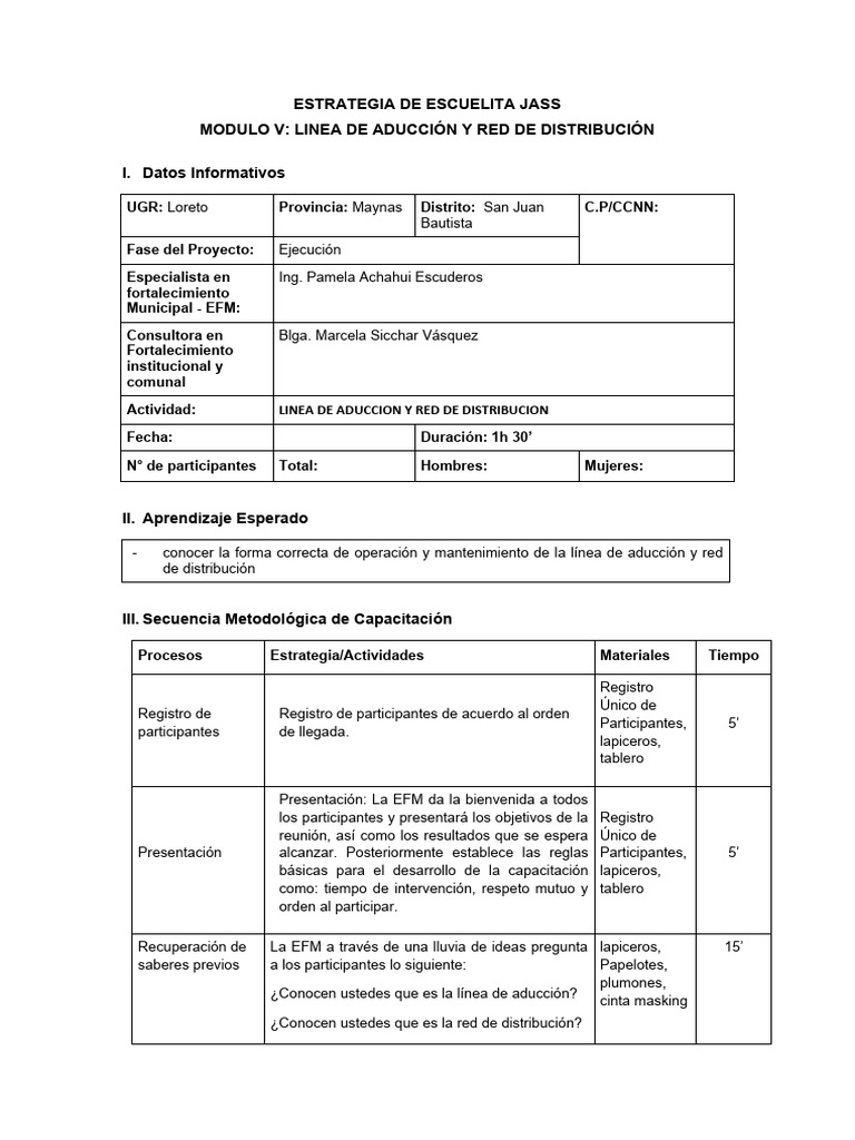 ESTRATEGIA DE ESCUELITA JASS Modulo 5 | Descargar gratis PDF | Válvula
