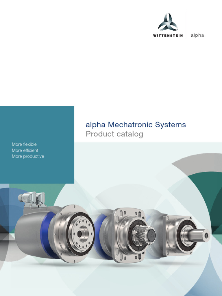 Alpha Mechatronic Systems en | PDF | Electric Motor | Actuator