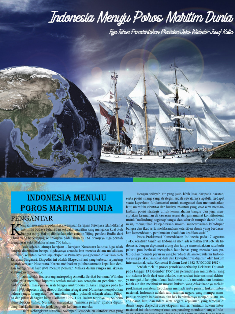 Indonesia: Menuju Poros Maritim Dunia | PDF | Perjalanan