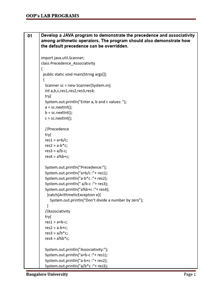 JavaLab EditVer2 | PDF | Computer Engineering | Computer Programming