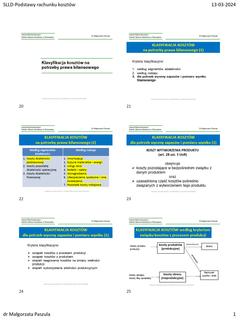 Podstawy-RK-wyklad2-SGH SLLD 2023 2024 Lato | PDF