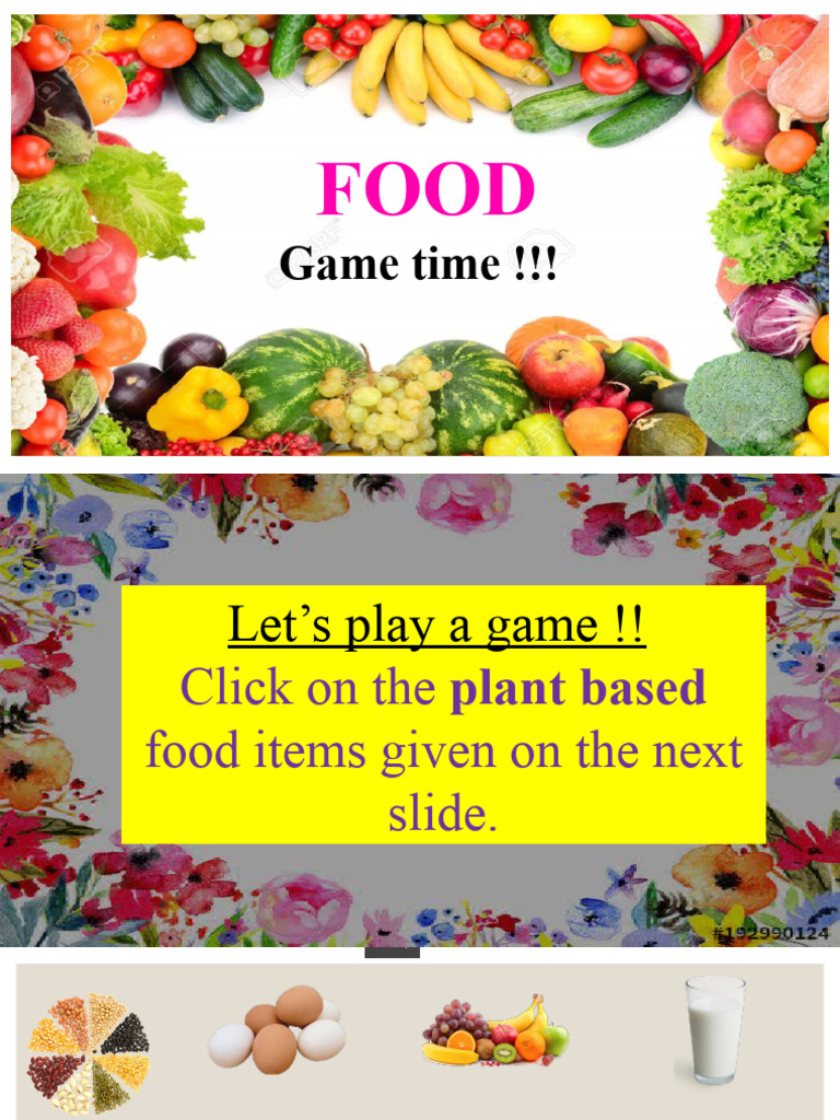 Food Game | PDF