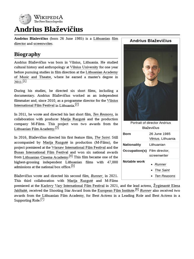 Andrius Blaževičius | PDF