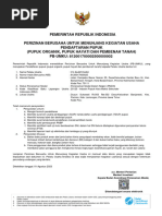 TATA RUANG - Standar Verifikasi PKKPR Pasal 181 PP 5 Tahun 2021 | PDF