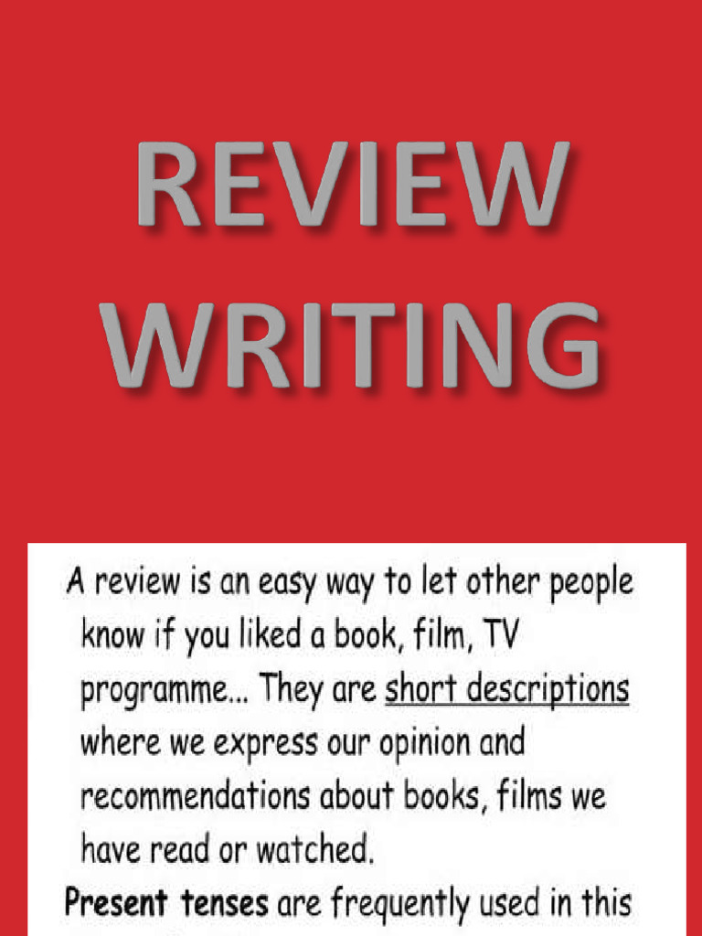 Review Writing | PDF