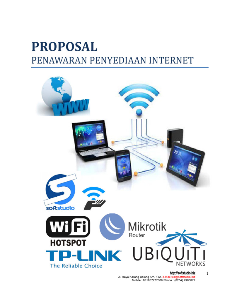 Proposal Hotspot | PDF | Komputer