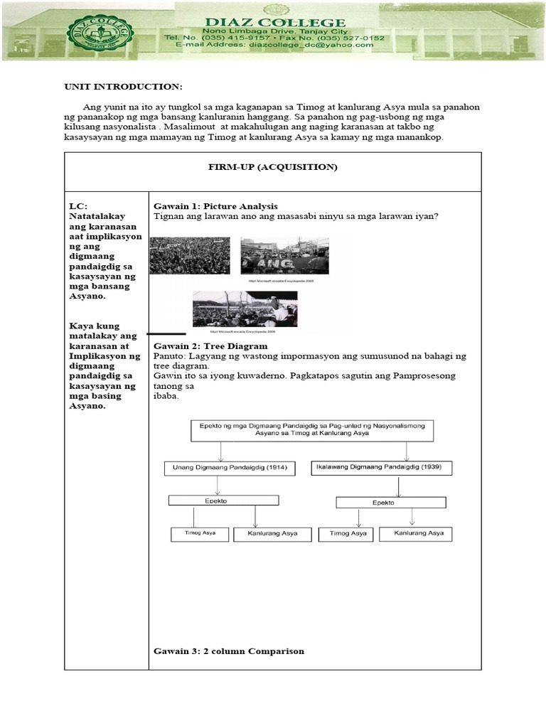 3RD Quarter Learning Plan | PDF