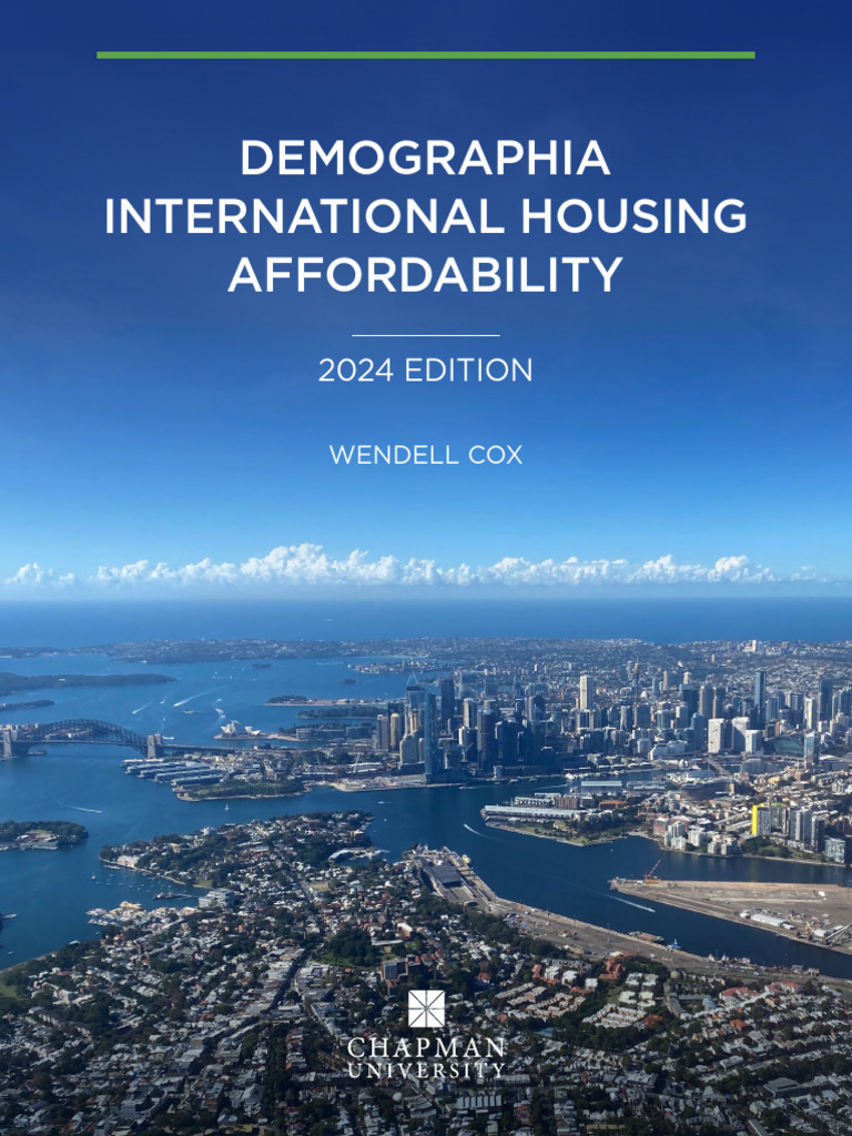 Demographia International Housing Affordability: 2024 EDITION | PDF ...
