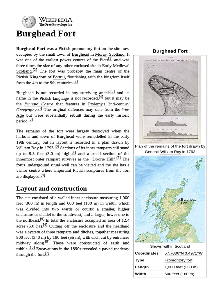 Burghead_Fort | PDF