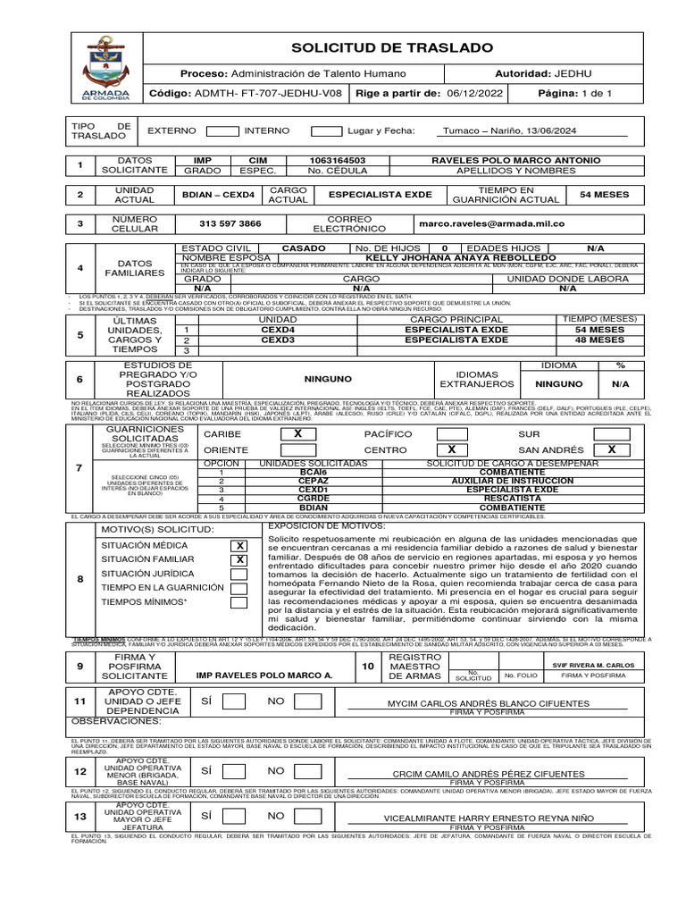 Formato Solicitud | PDF