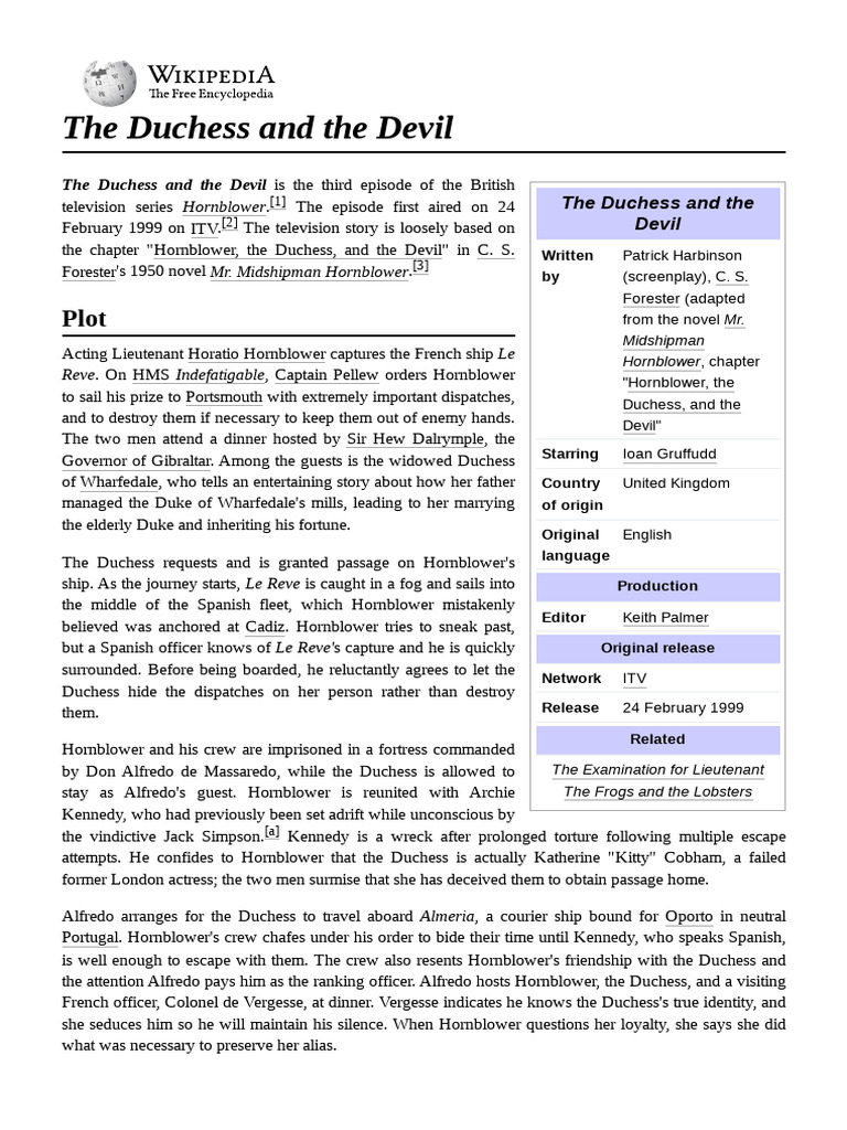 The_Duchess_and_the_Devil | PDF