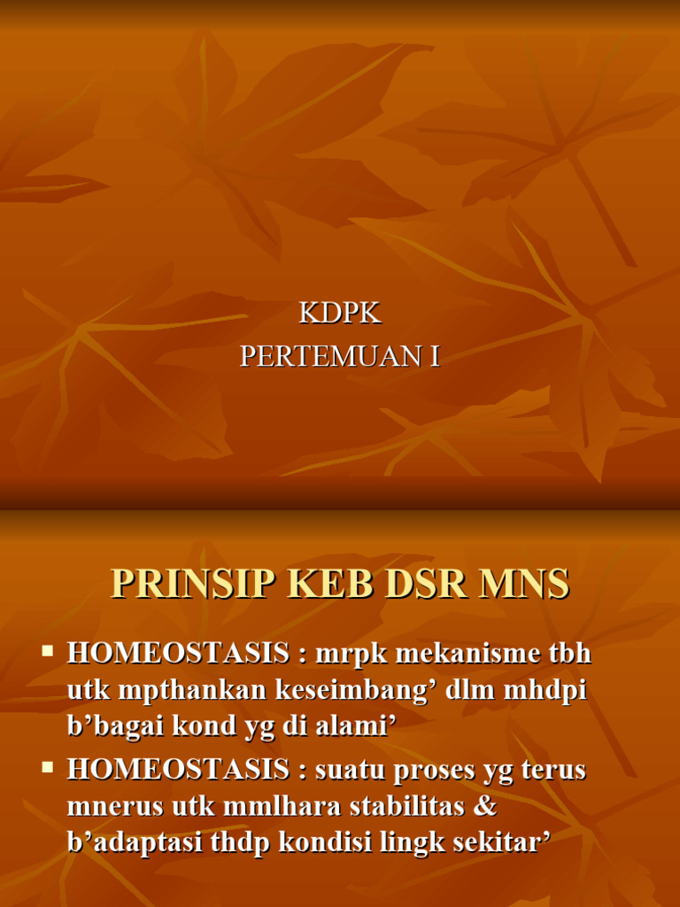 Konsep Dasar Manusia | PDF | Kesehatan Holistik