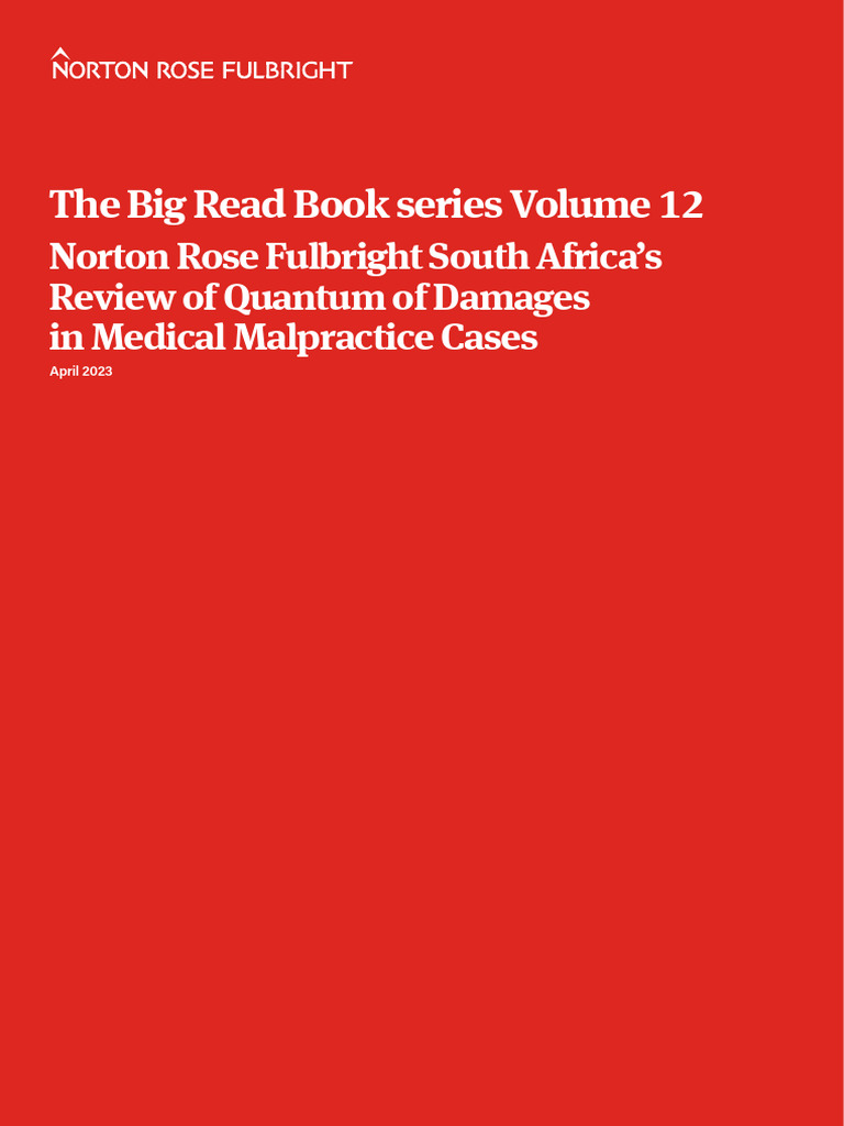 Big Read Book - Volume 12 | PDF | Damages | Negligence