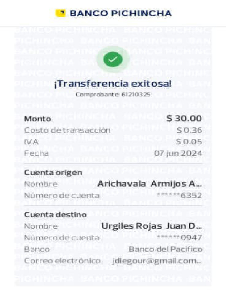 Comprobante de Pago | PDF | Finanzas y dinero