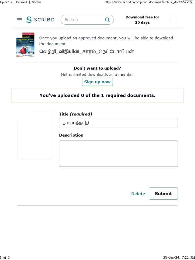 Upload A Document - Scribd | PDF | Scribd | Information Technology