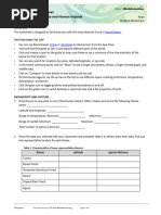 Student Worksheet BiomeViewer | PDF | Tropics | Forests