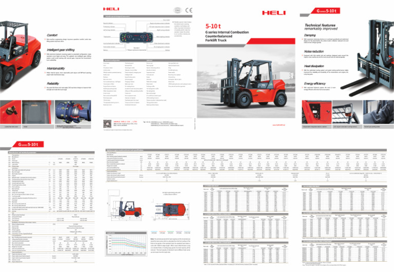 Heli G Sereis 5 10T IC Forklift 2020 | PDF