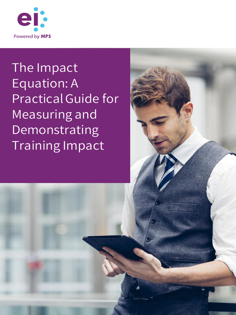 EI The Impact Equation A Practical Guide To Measure and Demonstrate ...
