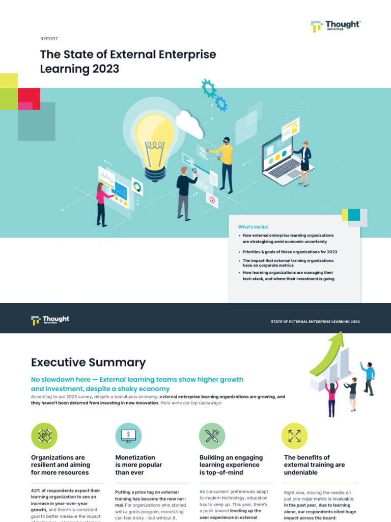 Thought Industries - State-of-External-Enterprise-Learning-2023 | Download Free PDF | Marketing ...