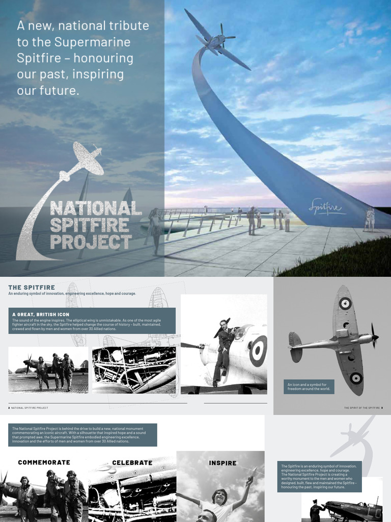 Spitfire Monument - Brochure Refresh - Digital | PDF | Supermarine ...