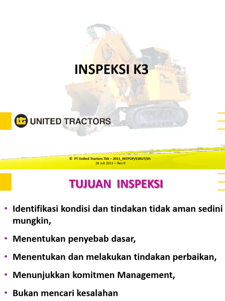 Modul 3 - Inspeksi K3 | PDF | Teknologi & Rekayasa