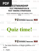 PLE Exam Schedule for March-April 2025 | PDF | Medicine | Health Care